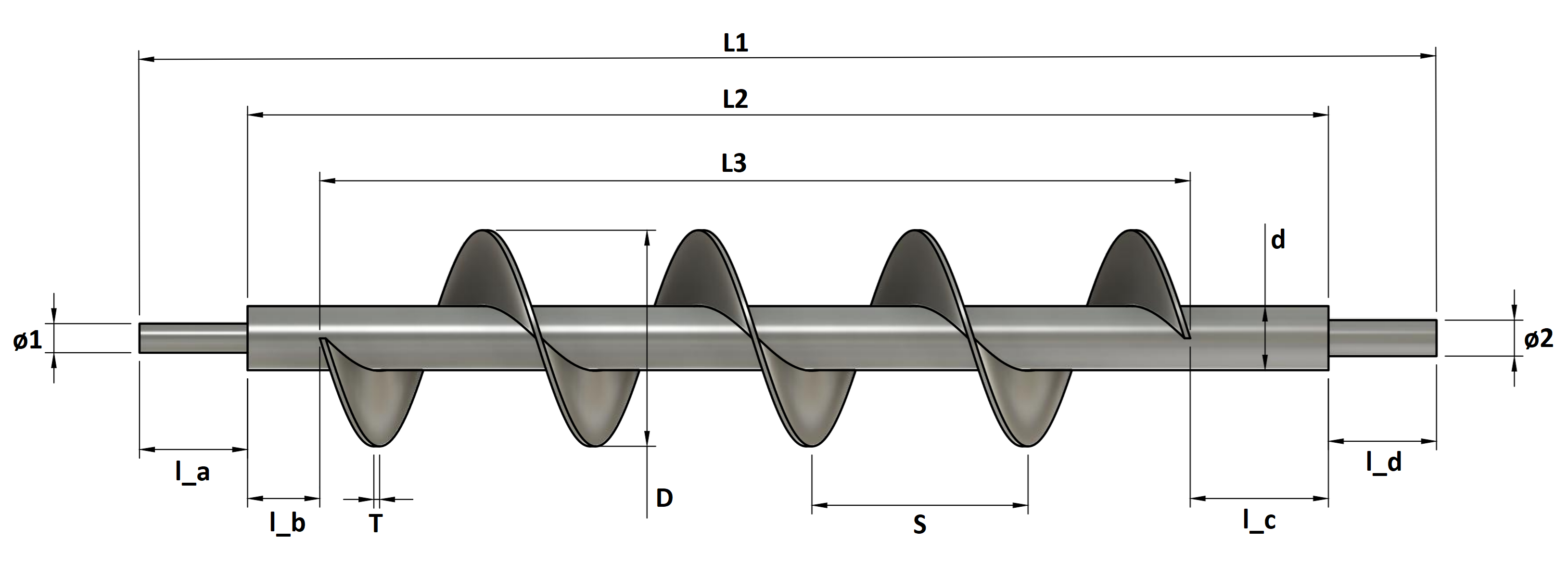 Indvendige snegle – Arni Maskinfabrik ApS